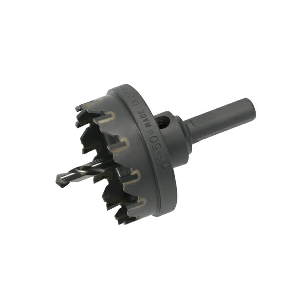 【メーカー】 ●ジェフコム(株) 【特長】 ●優れた切れ味と耐摩耗性を持った超硬チップを配列 ●ホールソー刃先部に優れた切れ味と耐摩耗性を持った超硬チップを不等分割に配列。 ●作業中に発生しがちな共振作用によるビビリを抑制しています。 ●一...