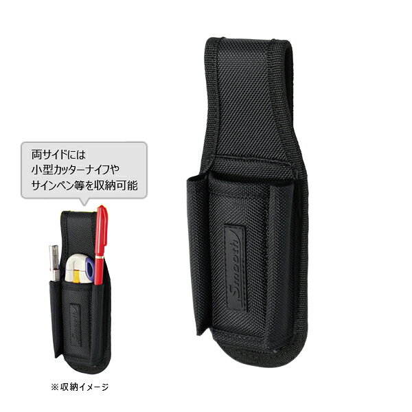 【メーカー】 ●ジェフコム(株) 【特長】 ●ツールの抜き差しが引っかからない！ スムーズポケット構造 ●1680デニール耐摩耗ポリエステルキャンバス強化縫製仕上げ ●カッターナイフや電工ジャック(DK-145)に最適 ●両サイドには小型カ...