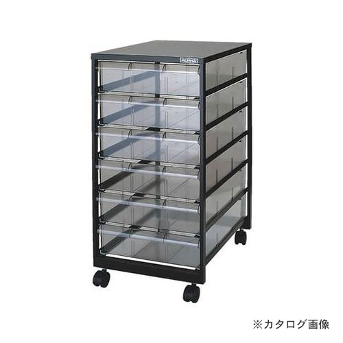 【メーカー】 ●セーブ・インダストリー（株） 【特長】 ●引き出しスベリ部分付きでスムーズな動作。引き出し飛び出し防止機能付。 ●収納スペースの幅・高さに合わせて、3つのタイプからお選びください。 【仕様】 ●引き出し：6段 ●引き出し寸法...