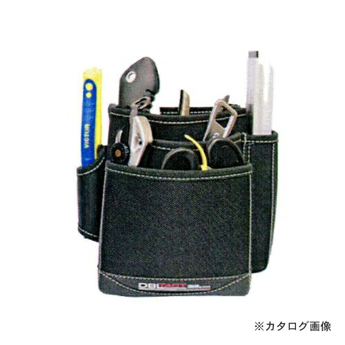 【メーカー】 ●DBLTACT 【特長】 ●表面生地には摩擦に強いバリスティック。加工した1680デニール生地を使用！型崩れしがにくく使いやすい！ ●ドライバー差し。 ●水平器ケース付き。 【仕様】 ●色：ブラック ●サイズ：H185×W2...