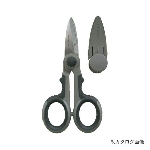 【メーカー】 ●（株）ベストツール 【特長】 ●ステンレス鋼（＃420）を使用していますので、錆びにくく、焼入硬度もHRC52°まで上げているため、柔らかい紙や布はもちろん、硬いトタン板までスムースによく切ることができます。 【用途】 ●紙...