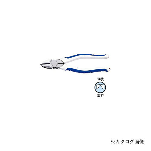 【メーカー】 ●花園工具（株） 【特長】 ●切断能力と耐久性にすぐれ電気工事などで幅広く使用されています。 ●エラストマーカーバー付 【仕様】 ●サイズ：150mm(6in) ●寸法(mm)：A/168・B/53・C/19・D/11・刃幅/...