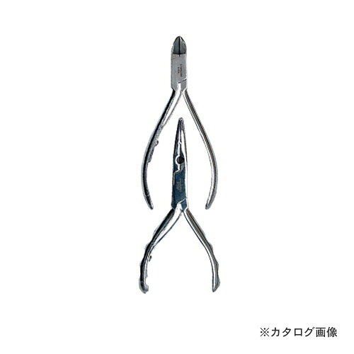 【メーカー】 ●イチネンMTMツール事業部(ミツトモ) 【特長】 ●通信機器・電子機器・パソコンなどの精密機器の組立、補修、修理用に！ ●ミニ・フィッシングペンチとしても使用できます。 ●連続作業にも疲れず、便利なバネ付き ●サビに強いステ...