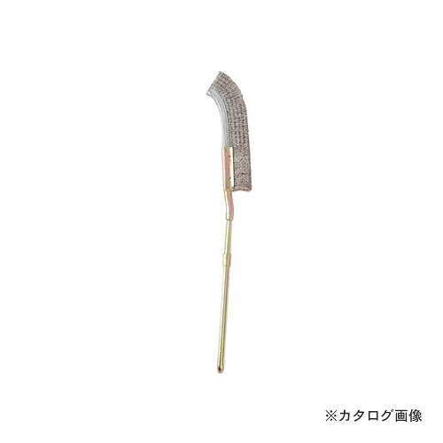 【メーカー】 ●イチネンMTMツール事業部(ミツトモ) 【特長】 ●ステンレス・アルミ製品のサビ取り、ペンキはがしなどに 【仕様】 ●長さ：(全長)約240mm、(ブラシ部)約83mm ●線径：0.2mm