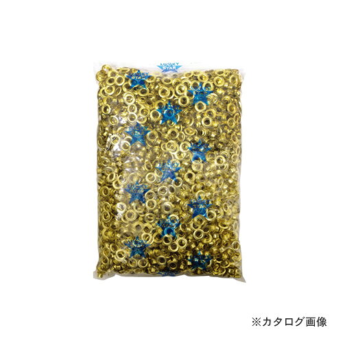 【メーカー】 ●イチネンMTMツール事業部(ミツトモ) 【特長】 ●各種補強・補修・製作に。業務用のお買得サイズ。 【仕様】 ●サイズ：φ4mm(#200) ●入数：10000組 ●材質：真鍮製