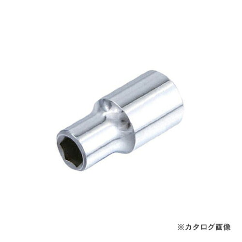 【メーカー名】 ●スエカゲツール(株) 【特長】 ●スタンダードタイプのソケット6角形状です。 【仕様】 ●サイズ：5mm ●差込角：6.35mm ●全長：25mm ●重量：10g