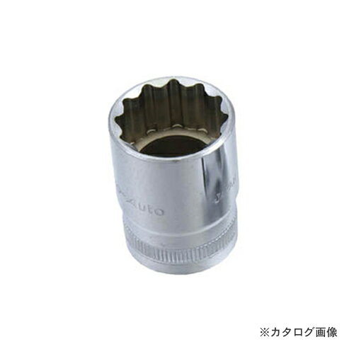 【メーカー名】 ●スエカゲツール(株) 【特長】 ●ボルトナットの角を傷つけにくい面接触タイプです。 【仕様】 ●サイズ：21mm ●差込角：12.7mm ●全長：38mm ●重量：84g