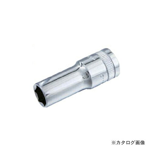【メーカー名】 ●スエカゲツール(株) 【特長】 ●ボルトナットの角を傷つけにくい面接触タイプです。 ●奥深いボルト、ナットの脱着が可能。 ●ボルトが長い場合の作業にも便利です。 【仕様】 ●サイズ：9mm ●差込角：9.5mm ●全長：4...