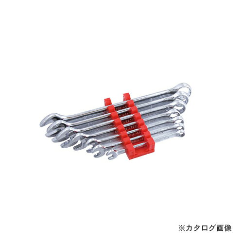 【メーカー名】 ●スエカゲツール(株) 【特長】 ●7本組コンビネーションレンチセット ●メガネとスパナを合体させた片目片口レンチです。 ●ボルトやナットの締め付け、緩め作業に。 【仕様】 ●収納ホルダー付き ●重量：0.9kg 【セット内...