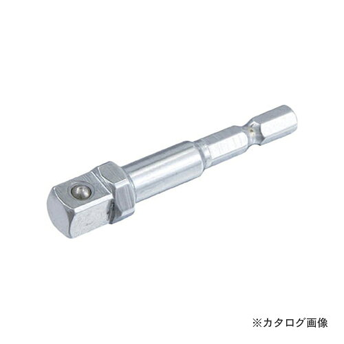 【メーカー名】 ●スエカゲツール(株) 【特長】 ●充電・電気ドリルに取り付けるソケットアダプターです。 ●鏡面仕上げです。(ミラーポリッシュ) 【仕様】 ●全長(mm)：65 ●サイズ(mm)：6.35用 ●軸寸法(mm)：6.35 ●質...