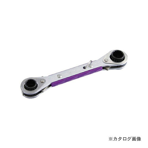 【メーカー名】 ●スエカゲツール(株) 【特長】 ●1本で4サイズをカバー、実用性と経済性を両立しています。 ●球状ギアで自由な角度での作業が可能です。 ●狭い場所でも作業性に優れています。 ●首振り角は15度で本締め作業ができます。 ●安...