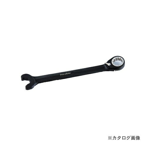 【メーカー名】 ●スエカゲツール(株) 【特長】 ●フラット形状の左右回転切替スイッチは本体と一体化し、見た目もスマートで操作フィーリングも抜群です。 ●メガネ部は本締め作業が可能なギアを採用し、作業性は抜群です。 ●独自のスプライン形状の...