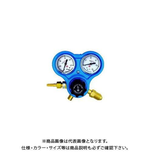【メーカー名】 ●(株)坂口製作所 【特長】 ●逆火防止器内蔵型 【仕様】 ●高圧圧力計:25MPa ●低圧圧力計:2.5MPa ●標準流量:25m3/h ●重量:1.6kg ●入口ネジ寸法:関西式W23-14(右)プラグネジ ●出口寸法:...