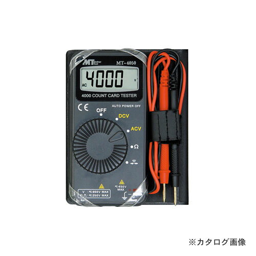 【お知らせ】 現在こちらの製品のケースが仕様変更となっており、画像のものとは異なっております。 【メーカー名】 ●（株）マザーツール 【特長】 ●4000カウントに基本機能を凝縮 ●オートパワーオフ ●オートレンジ ●導通ブザー 【仕様】 ...