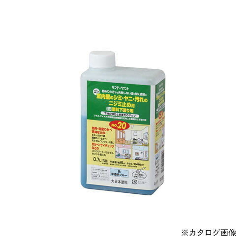【メーカー名】 ●サンデーペイント(株) 【特長】 ●カチオン効果でシミ・ヤニのニジミを防ぐ ●下地（旧塗膜など）のシミ・ヤニ・汚れなどを化学反応によって強力に押えこみます。 ●乾燥が極めて早く、短時間で塗り重ねることができます。 ●ビニー...