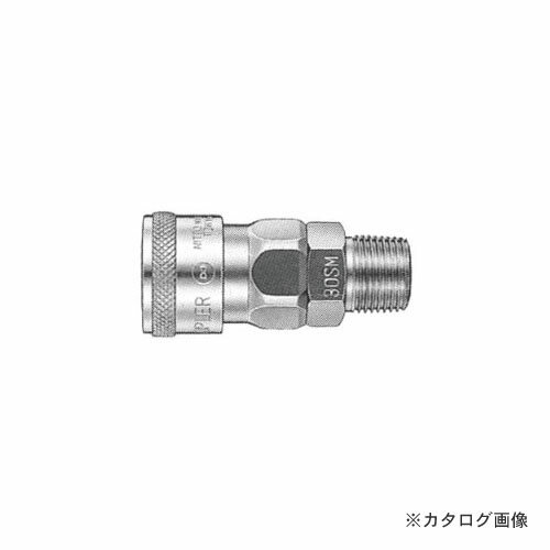 【メーカー名】 ●(株)三共コーポレーション 【特長】 ●工場内空気配管から空気工具接続まで用途に応じた取付け形状を用意 ●重要部品は焼入れを施し、優れた耐摩擦性と耐久性 ●メネジ取り付け用(SM型) 【仕様】 ●最高使用圧力MPa(kgf...