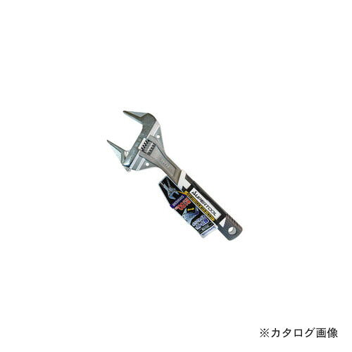 【メーカー名】 ●(株)三共コーポレーション 【特長】 ●強度はJIS.H級クリア ●手に優しいグリップ付 ●工具落下防止用 安全ロープ用穴付 ●今までになかった超ワイドな口開き！ 【仕様】 ●呼び：250mm ●最大開口：50mm ●全長...