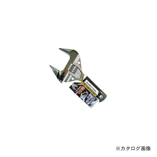 【メーカー名】 ●(株)三共コーポレーション 【特長】 ●強度はJIS.H級クリア ●手に優しいグリップ付 ●工具落下防止用 安全ロープ用穴付 ●今までになかった超ワイドな口開き！ 【仕様】 ●ショートタイプ ●最大開口：50mm ●全長：...