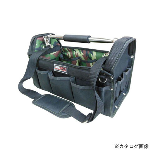 【メーカー名】 ●(株)三共コーポレーション 【特長】 ●機能性抜群な収納ポケット ●長尺物など収納 ●肩掛けショルダー付き ●サイドには便利なコンベックスホルダー付き ●水弾きの良い撥水加工生地を使用 【仕様】 ●サイズ：H250×W42...