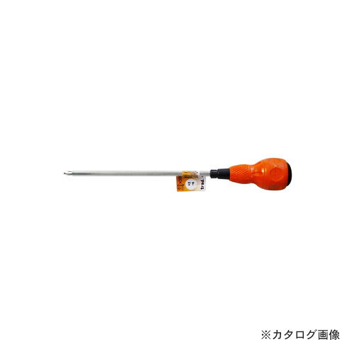 【メーカー名】 ●(株)三共コーポレーション 【特長】 ●手に優しい握りやすいクッショングリップ ●滑りにくい ●手に優しい ●力が入る 【仕様】 ●サイズ：+2・-6×200 ●全長：290mm ●軸長：200mm ●グリップ径：41mm