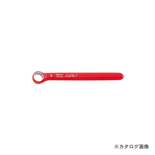 【メーカー名】 ●STAHLWILLE 【特長】 ●1000V絶縁片口メガネレンチ。 【仕様】 ●サイズ(mm)：22