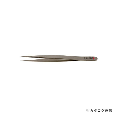 【メーカー名】 ●DUMONT 【特長】 ●ANTIMAGN（非磁性合金）：耐腐食に優れて80％磁気を帯びない。 ●ジュネーブ型、短い先端。 ●エレクトロニクス＆インダストリー用。 【仕様】 ●全長(mm)：90 ●先端幅(mm)：0.17...