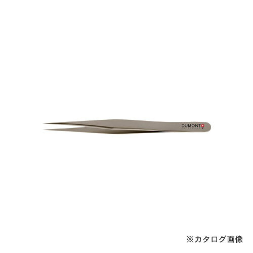 【メーカー名】 ●DUMONT 【特長】 ●ANTIMAGN（非磁性合金）：耐腐食に優れて80％磁気を帯びない。 ●短く細い先端。 ●特に精密な作業に。 ●エレクトロニクス＆インダストリー用。 【仕様】 ●全長(mm)：110 ●先端幅(m...