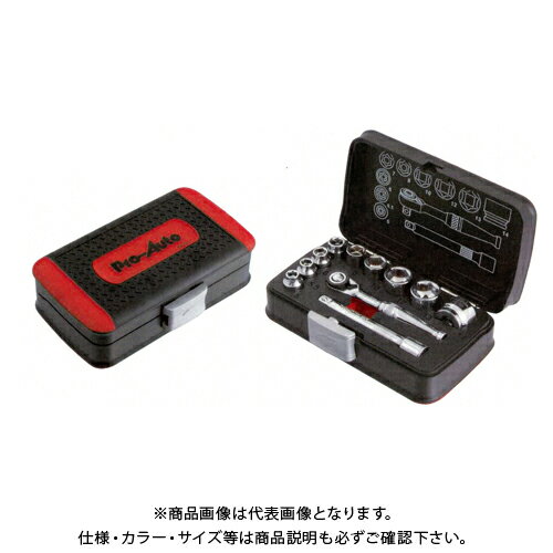 【メーカー名】 ●スエカゲツール(株) 【仕様】 ●差込角：9.5mm ●ソケット(6PT)：5.5/5/6/7/8/10/12/13/14mm ●スタビーラチェット(ギア数72山)：85mm(送り角5度) ●エクステンションバー：75mm...