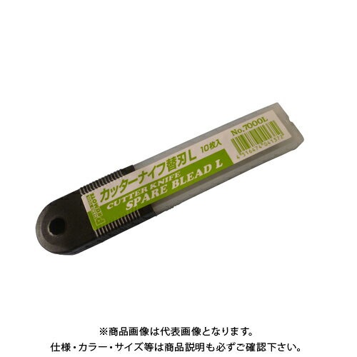 【メーカー】 ●プロモート(株) ※記載の商品画像はイメージ（代表画像）ですので画像だけの情報のみでご購入はお控え頂き、必ず記載内容をご確認下さい。 【仕様】 ●特長：カッターナイフS型の替刃です。
