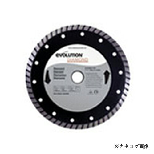 【メーカー】 ●Evolution Power Tools Ltd 【仕様】 ●適合材料：石材・ブロック・タイル ●対応機種：FURY4 ●サイズ：185mm ●RPM：8000 ●中穴：20mm 【関連商品】 エボリューションパワーツール...