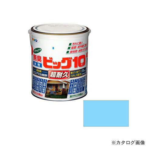 【メーカー名】 ●アサヒペン 【特長】 ●特殊フッ素樹脂、反応硬化型シリコン変性アクリル樹脂、紫外線防止材(HALS)の相乗効果により、汚れにくく、耐久性に優れた高性能塗料です。サビドメ剤・防カビ剤を配合していますので、長期間サビやカビの発...