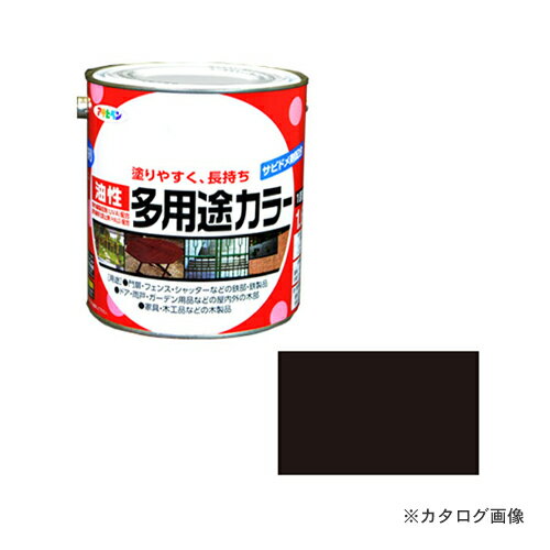 【メーカー名】 ●アサヒペン 【特長】 ●塗りやすく、長持ち。門扉・フェンス・シャッターなどの鉄部・鉄製品、ドア・雨戸・ガーデン用品などの屋内外の木部、家具・木工品などの木製品、トタンに。(塗装されたトタン、密着性の悪いもの除く) 【仕様】...