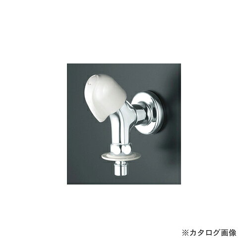 【メーカー名】 ●（株）KVK 【特長】 ●洗濯機用水栓 ●エコこま水栓で普通に使っていても節水効果があります。 【仕様】 ●日本工業規格品 ●逆止弁付で湯水の配管への逆流を防止 ●ツバ付ワンタッチニップル付 ●吐水口固定形