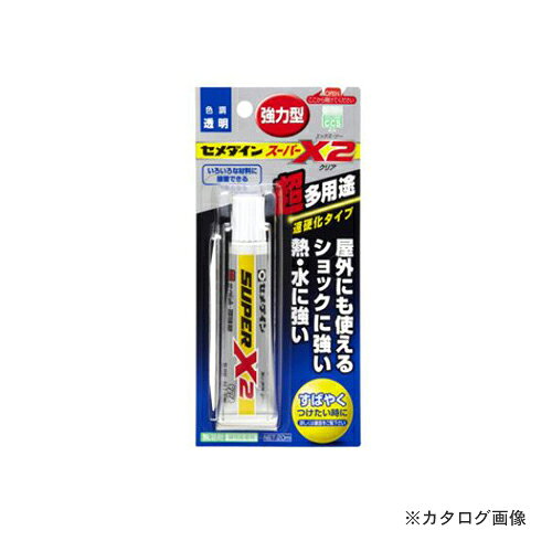 【メーカー名】 ●セメダイン（株） 【用途】 ●金属・ゴム・コンクリート・モルタル・陶磁器・木材・皮革・布・厚紙・ナイロン・スチロール・アクリル・ポリカーボネイト・塩化ビニルなど様々な材料に。 【特長】 ●万能に限りなく近づいた超多用途接着...