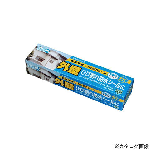 【メーカー名】 ●セメダイン（株） 【特長】 ●住まいの外壁ひび割れ補修に最適です。 硬化後の塗装性が良く、速硬化性ですので作業性に優れます。 環境に配慮したCCS適品です。 【仕様】 ●容量：120ml ●色：ホワイト