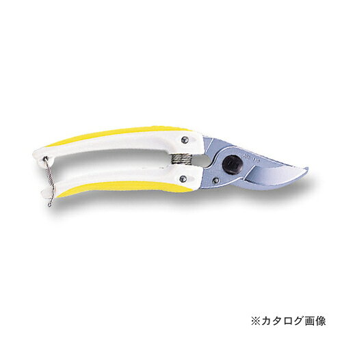 【メーカー名】 ●アルスコーポレーション（株） 【特長】 ●軽量剪定ばさみ今一番売れてます ●直径15mm以下 ●グリップ開き角度2段切り替え式で開き幅を調節可能 【仕様】 ●材質：刃/高炭素刃物鋼 ●全長：185mm ●刃長：43mm ●...
