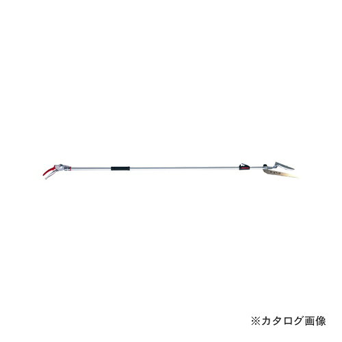 【メーカー名】 ●アルスコーポレーション（株） 【特長】 ●高所の切断作業を強力サポート ●刃が長く、一度にたくさん切れる刈込長刃タイプ 【仕様】 ●材質：高炭素刃物鋼 ●全長：3141mm ●刃長：123mm ●重量：1360g 【関連商...