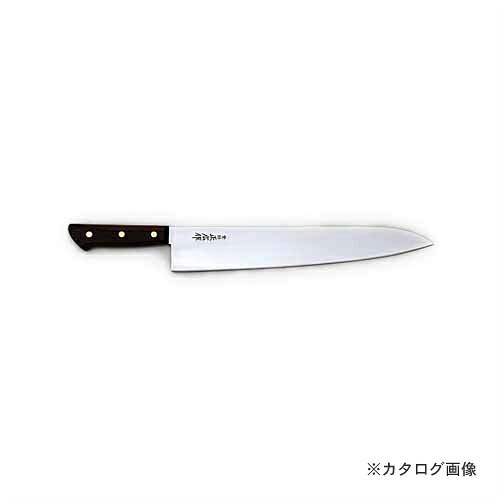 【メーカー名】 ●（株）マサヒロ 【特長】 ●日本鋼ローズ牛刀シリーズは、確かな手応えと切れ味を身上とする、純日本鋼を使用。 【仕様】 ●研ぎ澄ました刃先に伝統の風格が漂います。