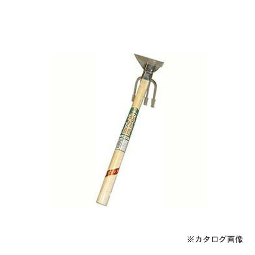 【メーカー名】 ●（株）福井 【特長】 ●OWL片手鍬（イカ型） 【仕様】 ●全長(mm):385 ●幅・横(mm):75