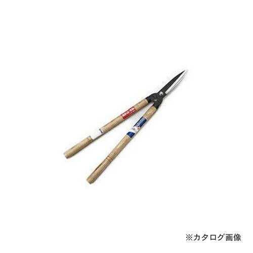 【メーカー名】 ●（株）福井 【特長】 ●手にしっくりくる木柄ハンドルの刈込鋏　切断目安10mm 【仕様】 ●サイズ:大 ●全長(mm):620 ●重量(g):800 ●刃渡り(mm):165