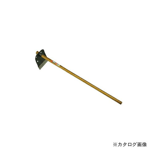 【メーカー名】 ●浅香工業（株） 【特長】 ●頭部（土寄せ部）はスチール製 土寄せ、溝等の清掃に家庭菜園、花壇つくりにも最適 焼入れ処理・追込式 【仕様】 ●全長(mm):900 ●幅・横(mm):150 ●重量(g):700
