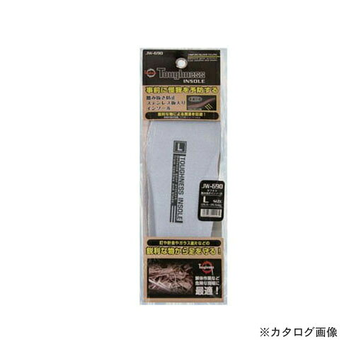 【メーカー名】 ●まいど屋（株） 【特長】 ●釘・ガラス破片等の鋭利な物から足を守る 【仕様】 ●材質:ポリエステル/EVA/ステンレス ●サイズ:L