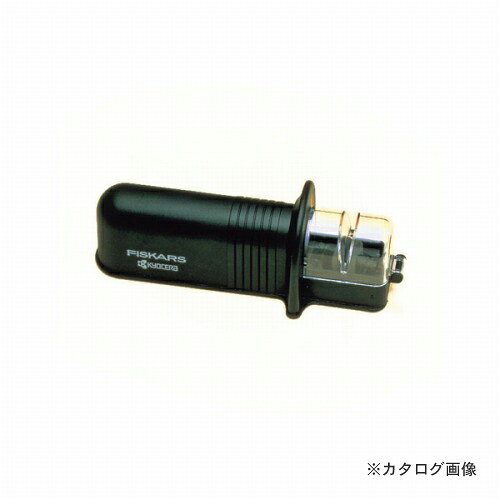 【メーカー名】 ●京セラ（株） 【特長】 ●押して引いて約10回、荒研ぎと仕上げ研ぎが一度にできる金属製両刃包丁用研ぎ器 【仕様】 ●全長(mm):158 ●高さ(mm):57 ●重量(g):65