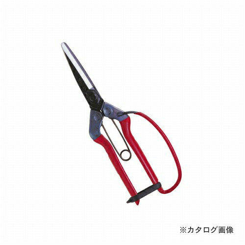 【メーカー名】 ●（株）近正 【特長】 ●ハンドルにガード付の収穫鋏 【仕様】 ●全長(mm):215 ●重量(g):145 ●刃渡り(mm):63