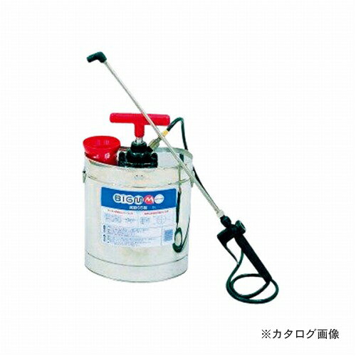 【メーカー名】 ●（株）丸山製作所 【特長】 ●消毒や除草などに ステンレス製タンク（1頭口 ノズル付） 【仕様】 ●容量(L):5 ●重量(g):1300