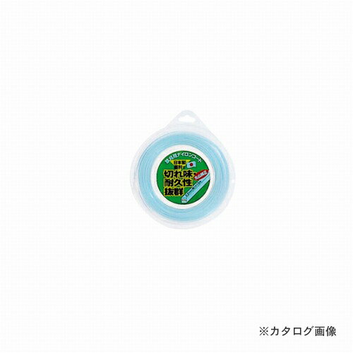 【メーカー名】 ●（株）丸山製作所 【特長】 ●ナイロンカッター用交換コード 四角なので少し硬めの草でもOK 【仕様】 ●全長(mm):130000 ●線径(mm):2.2