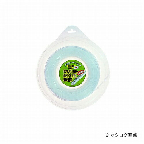 【メーカー名】 ●（株）丸山製作所 【特長】 ●ナイロンカッター用交換コード 四角なので少し硬めの草でもOK 【仕様】 ●全長(mm):600000 ●線径(mm):2.2