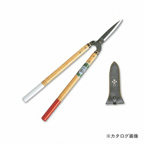 【メーカー名】 ●（有）北正 【特長】 ●伝統の紅白ハンドル 岡恒の刈込鋏の標準型 【仕様】 ●全長(mm):665 ●重量(g):920 ●刃渡り(mm):145