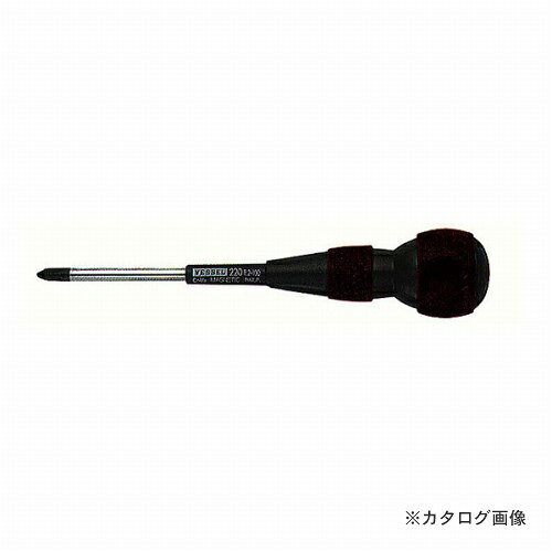 【メーカー名】 ●ベッセル 【特長】 ●マグネット入り高弾力のクッショングリップ！手のひらにフィットそ滑りにくく大きな力が伝わります◇注意：画像はサイズ違いのものになります 【仕様】 ●サイズ/+1×75 ●全長/156.5mm ●軸長/7...