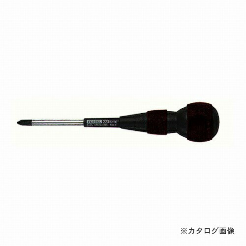 【メーカー名】 ●ベッセル 【特長】 ●マグネット入り高弾力のクッショングリップ！手のひらにフィットそ滑りにくく大きな力が伝わります◇注意：画像はサイズ違いのものになります 【仕様】 ●サイズ/+2×100 ●全長/200mm ●軸長/10...